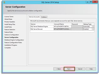 3601 Installing Microsoft SQL Server Express